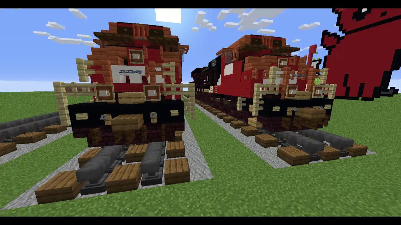 Minecraft Tutorial: How To Build A CN SD70ACe (Remake) - YouTube