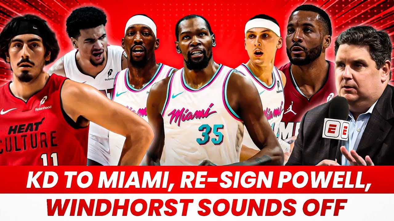 KD to Miami AGAIN!, Miami Heat young guys are LAZY!, Norman Powell ...