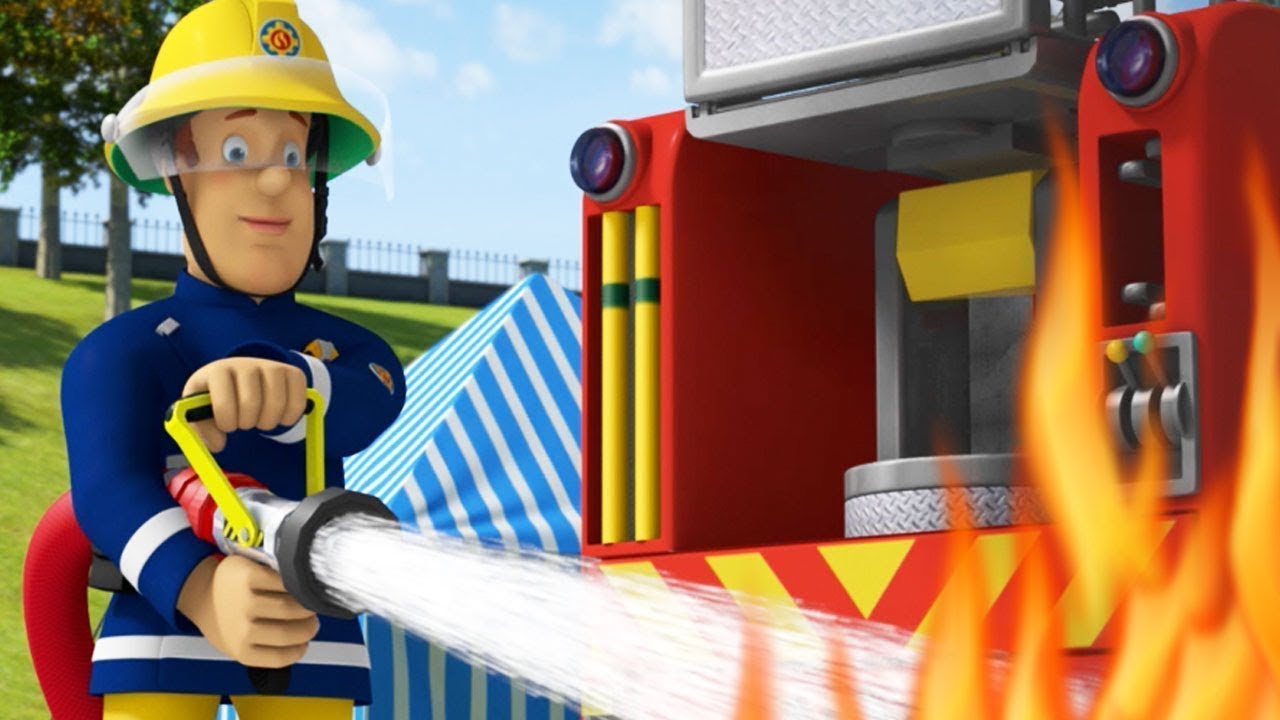 Sam el Bombero Español 🌟Aventuras divertidas con el equipo de bomberos ...
