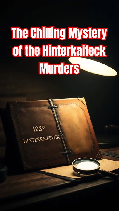 The Chilling Mystery of the Hinterkaifeck Murders 🕵️‍♂️🔍 - YouTube