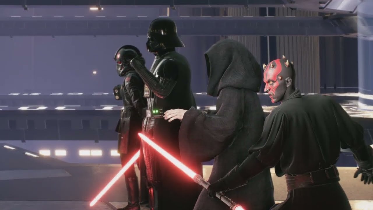 Battlefront 2 HvV Darth Maul Gameplay - YouTube