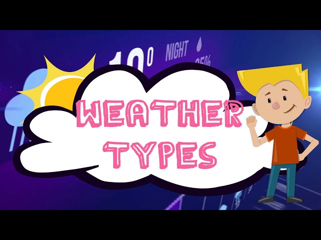 Different Types of Weather general v…: English ESL video lessons