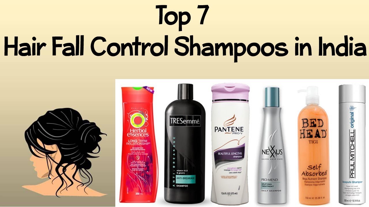 Top 7 Hair Fall Control Shampoos in India | Hair Fall Repair Shampoos ...