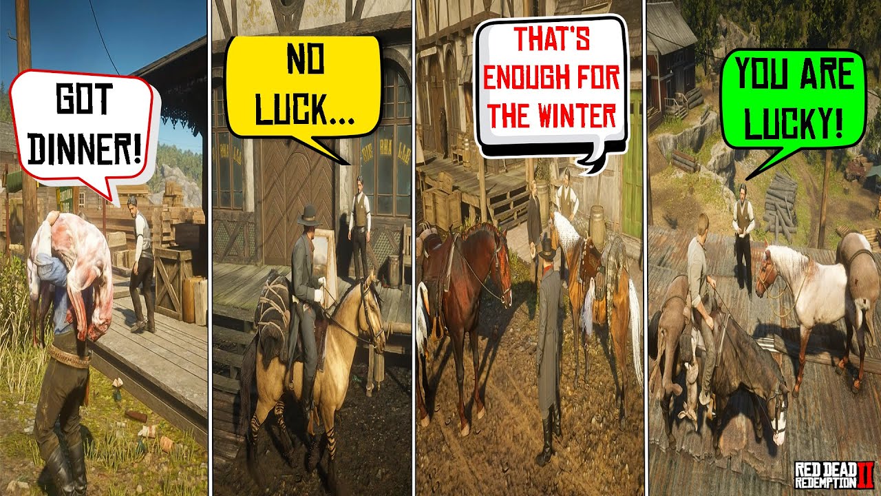 Sheriff Jones Reacts To Hunting (All Dialogues) | RDR2 - YouTube