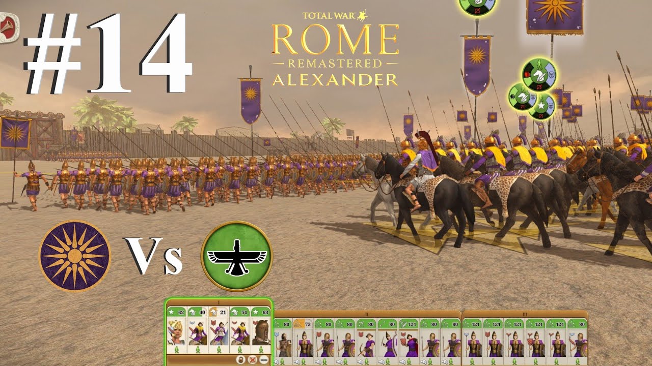 Total War ROME Remastered: Alexander (Dificultad: NORMAL) | Cam: Parte ...