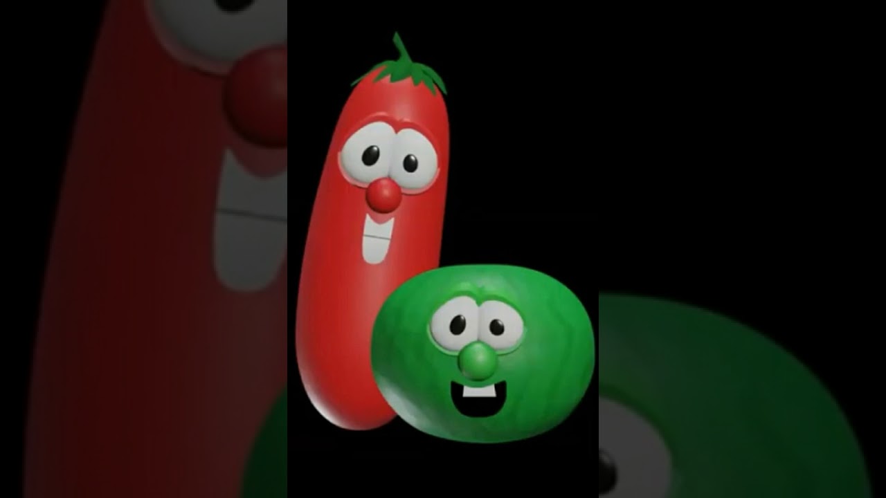Larry The Cucumber And Bob The Tomato