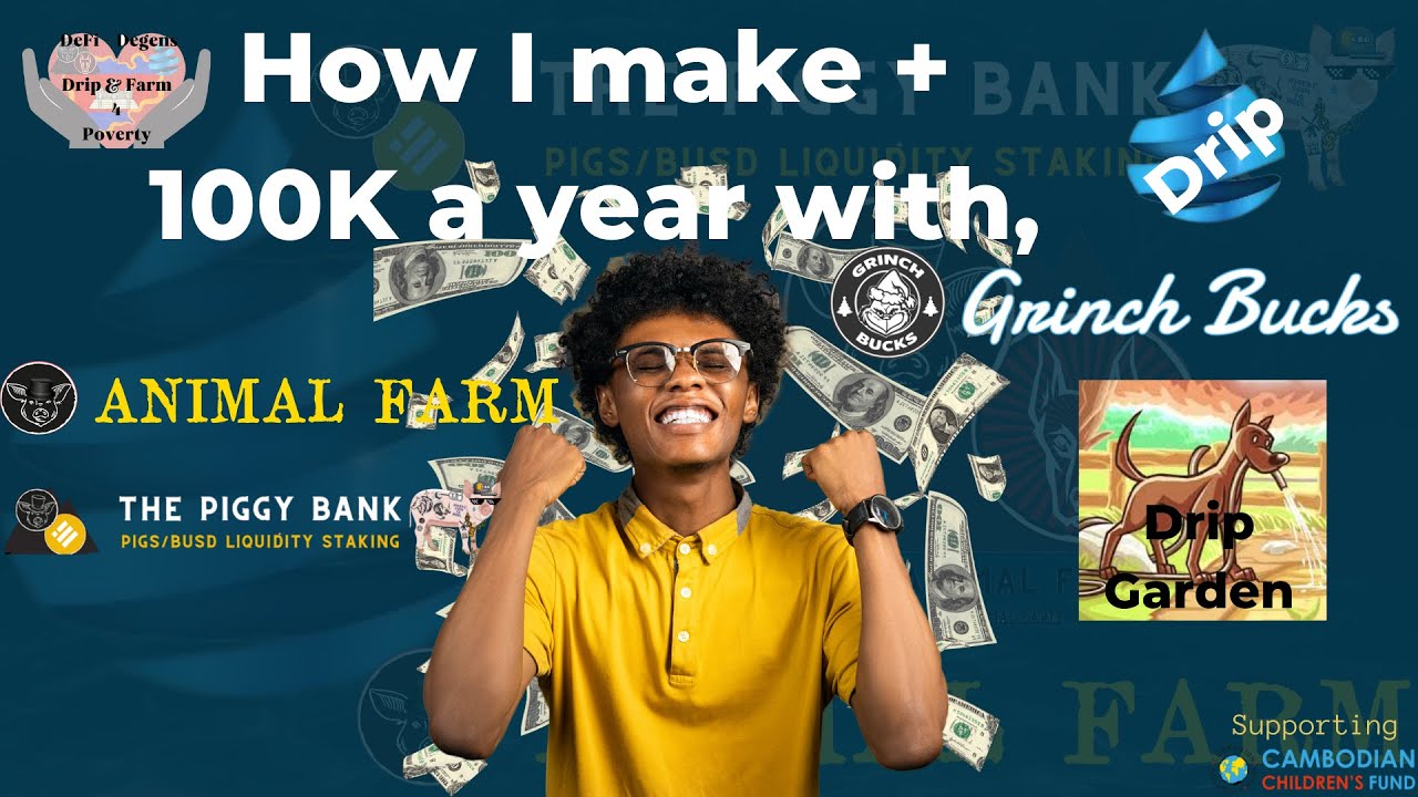 How I make 100k a year with Drip Grinch bucks and Drip Garden and the ...