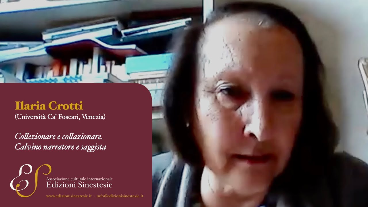 Le letture di Sinestesie: Ilaria Crotti, "Collezionare e collazionare ...