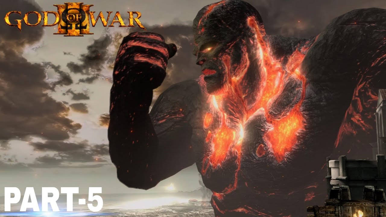 GOD OF WAR 3 REMASTERED PART-5 THE LAVA TITAN PS5 [4K HDR] gameplay ...