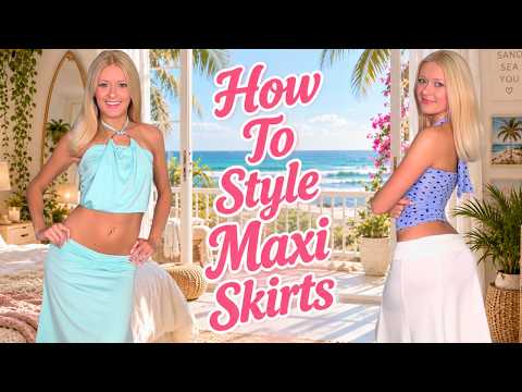 How to Style Maxi Skirts | Try On