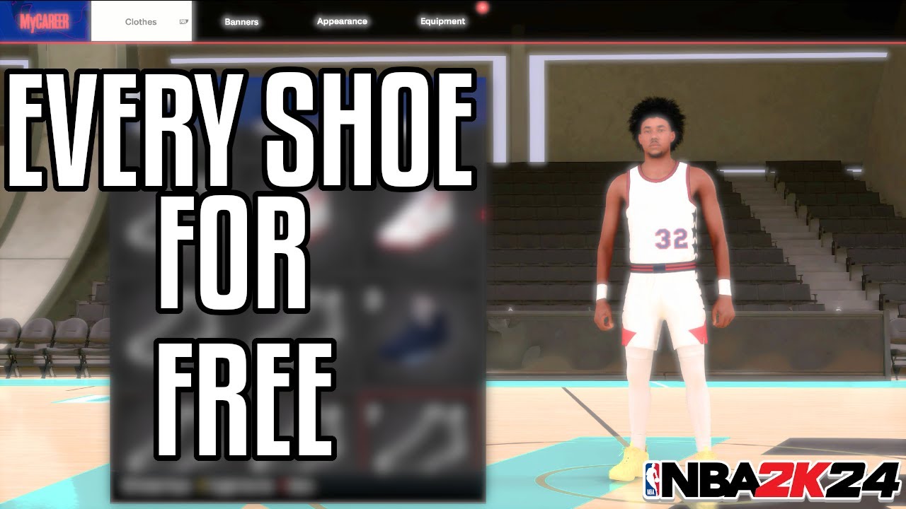 HOW TO GET EVERY SHOE FOR FREE IN NBA 2K24! TAKES 5 MINUTES!!! - YouTube