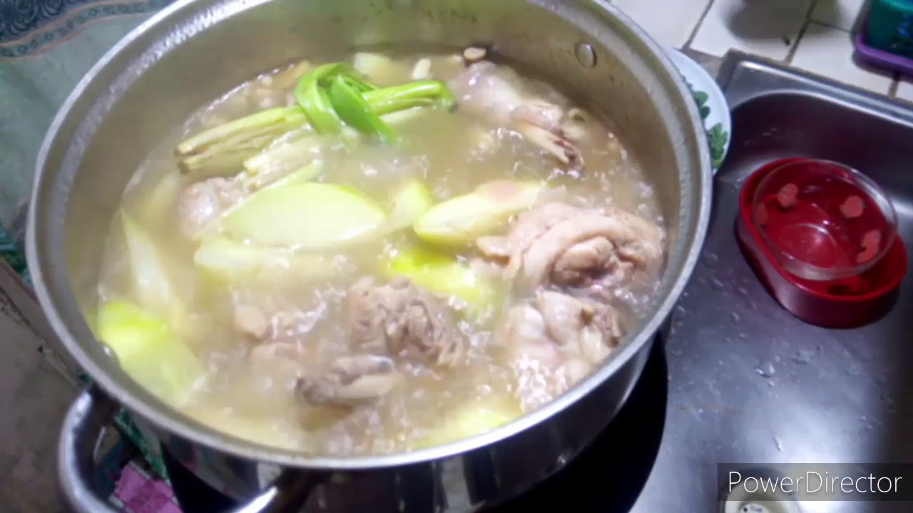 Tinolang Manok with Lemon Grass - YouTube