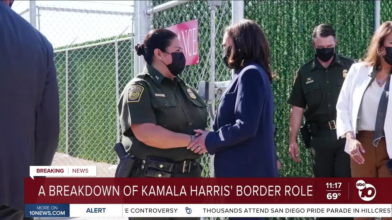 Breaking down Kamala Harris' role at the border - YouTube
