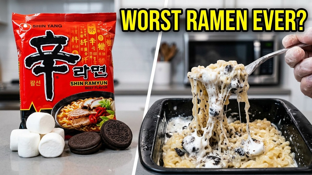 Ramen Noodles with Oreos and Marshmallows in the (Microwave Version ...