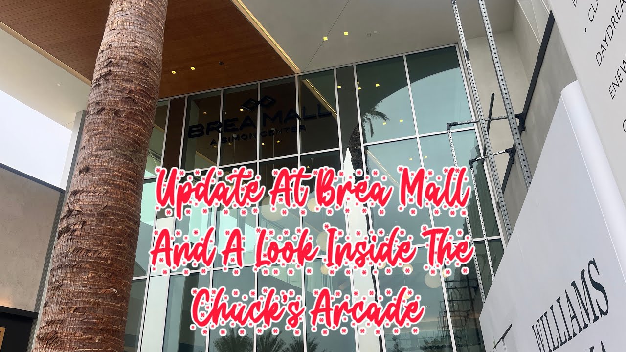 Update At Brea Mall With Christmas Decorations (Former Sears Anchor ...