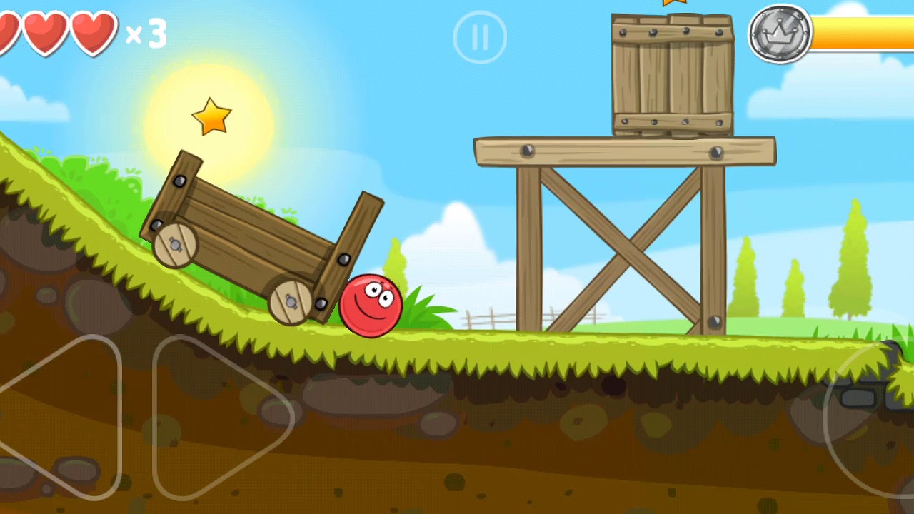 Red boll game win the 8 level - YouTube