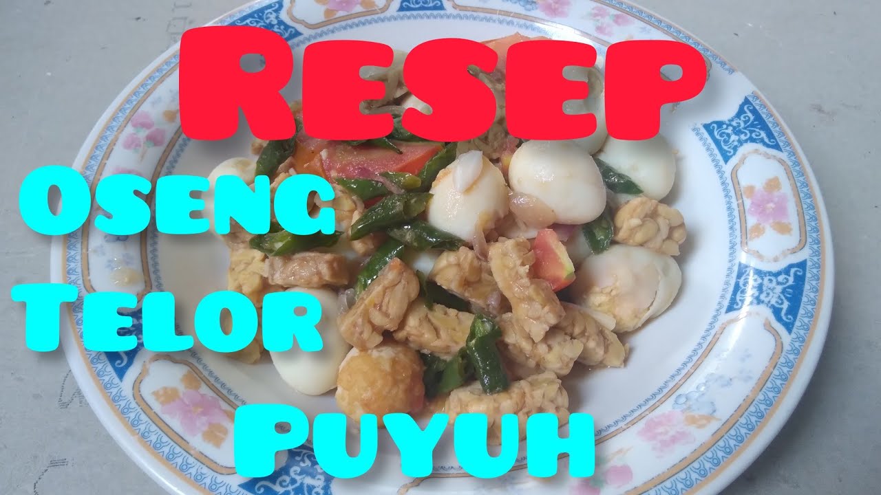 Resep Cara Masak Oseng Oseng TELUR PUYUH Cabe Ijo | Sederhana murah ...