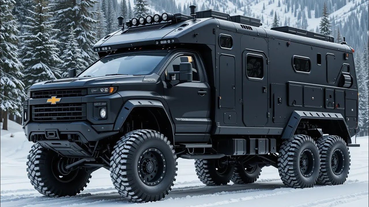 2026 Chevrolet 6x6 Camper – The Ultimate Off-Grid Beast! - YouTube
