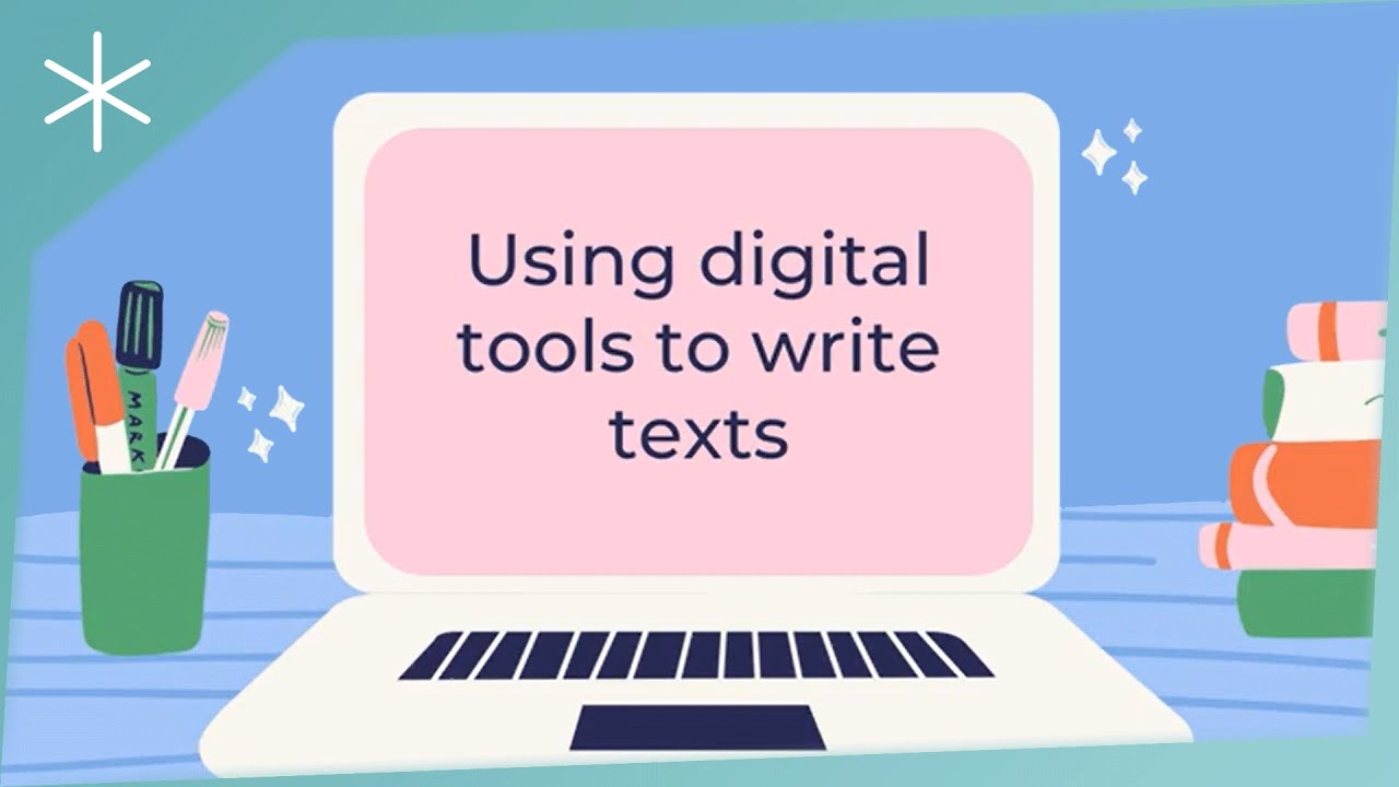 Using digital tools to write texts - YouTube