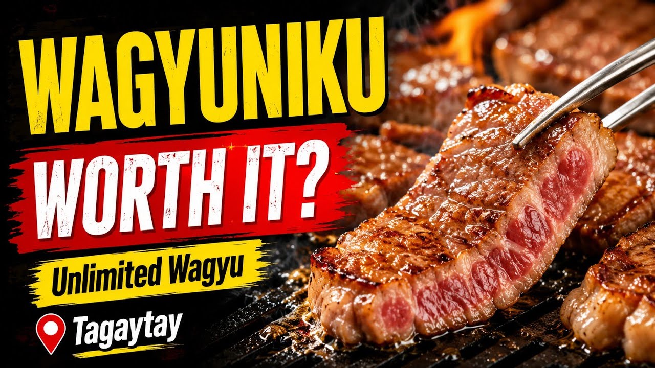 Ultimate Wagyu Heaven In Tagaytay at Wagyuniku! Unlimited Korean And ...