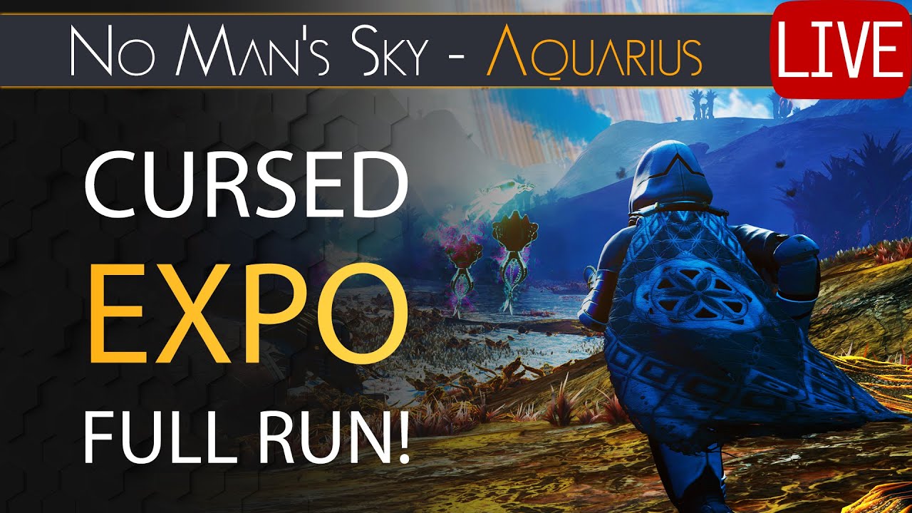 The Cursed Expo Full Run/Walkthrough - No Man's Sky The Cursed ...