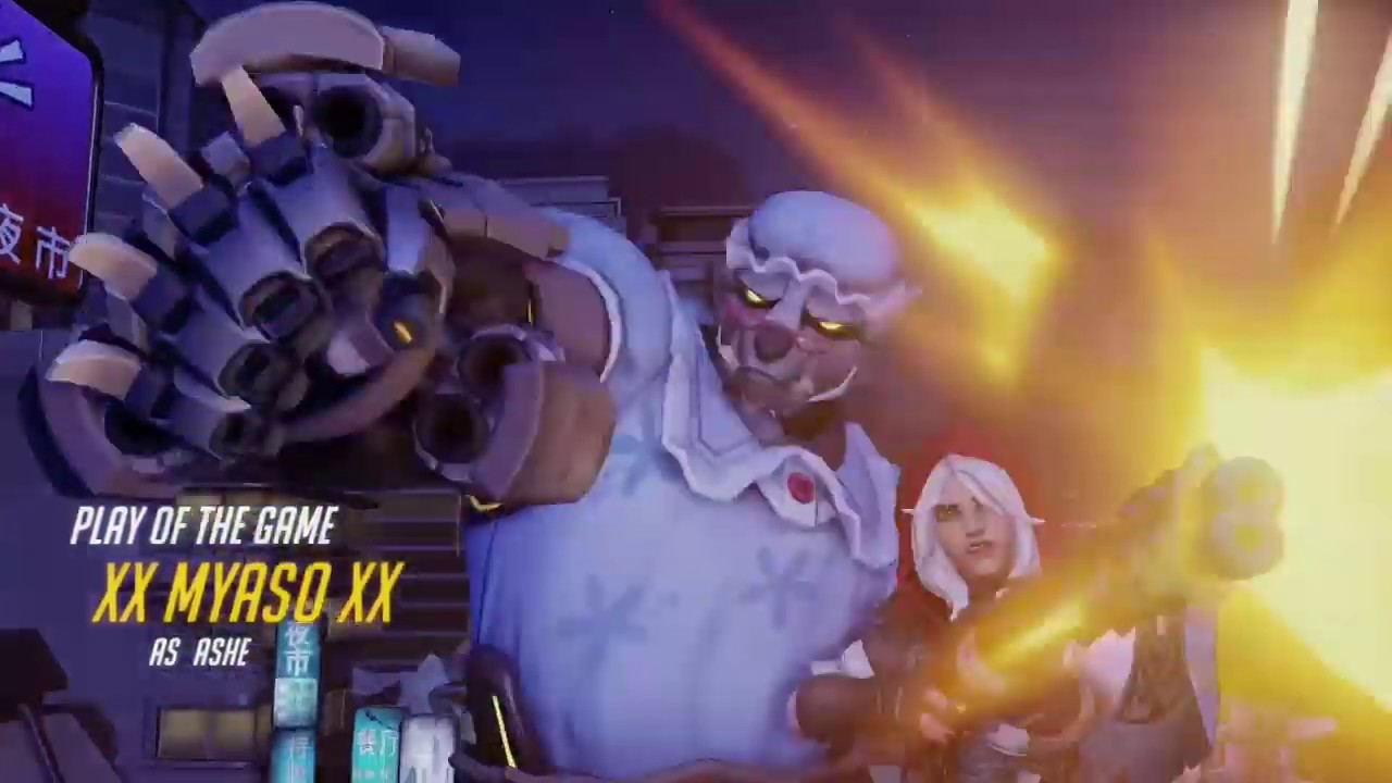 Overwatch POTG || Little Red and Her Wolf guarding the point - YouTube