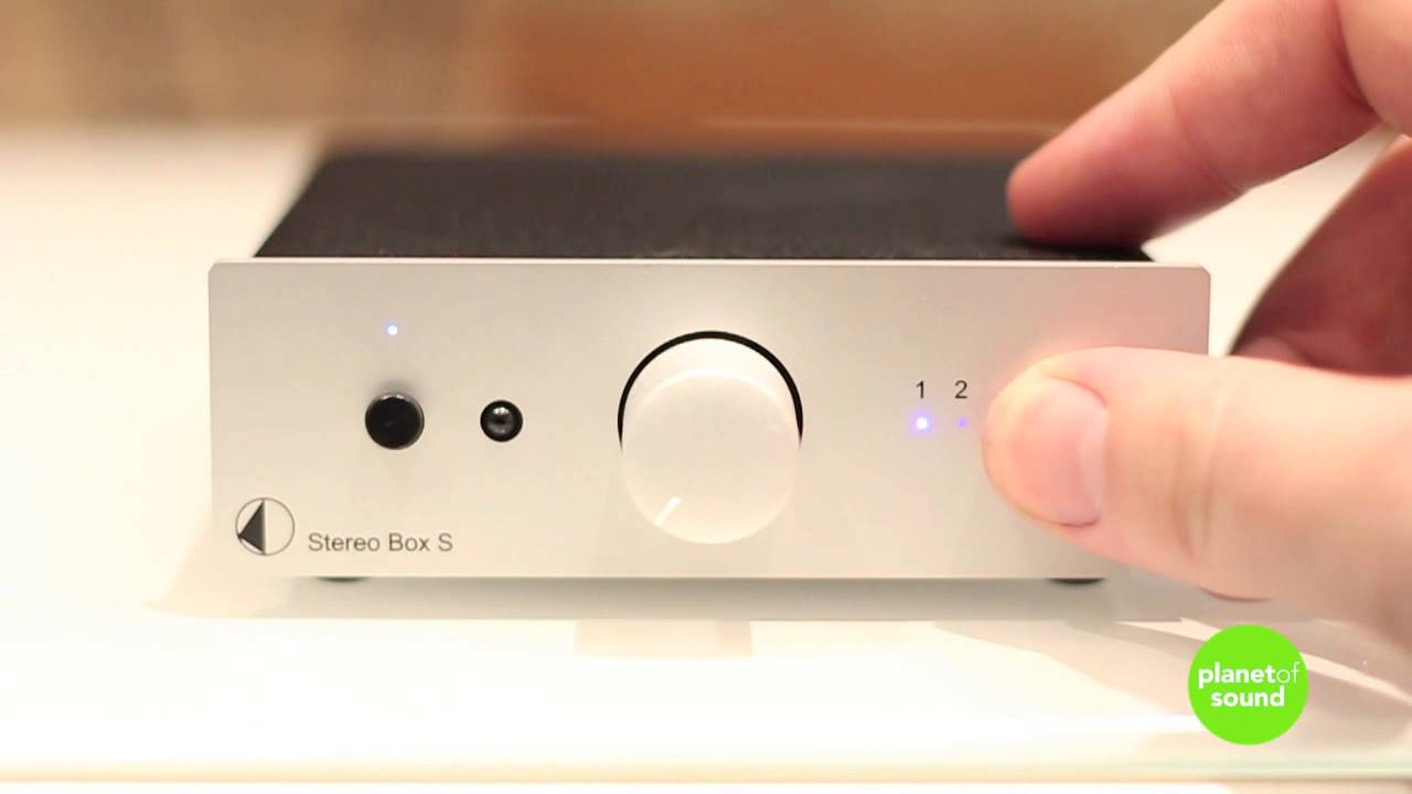 Pro-Ject Black Project Stereo Box Phono S Hi-Fi & Home Audio Receivers ...