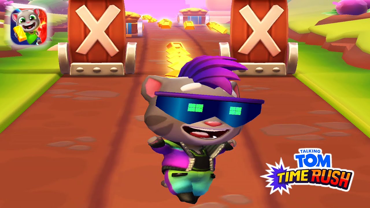 Talking Tom Time Rush 🎮🏃💨 New World 🎮 Gameplay All Hero Run 🏃 Part 2 ...