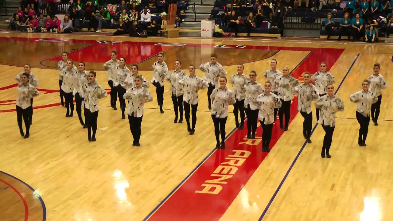 Stevenson Varsity Pom - High Kick 2014 - YouTube