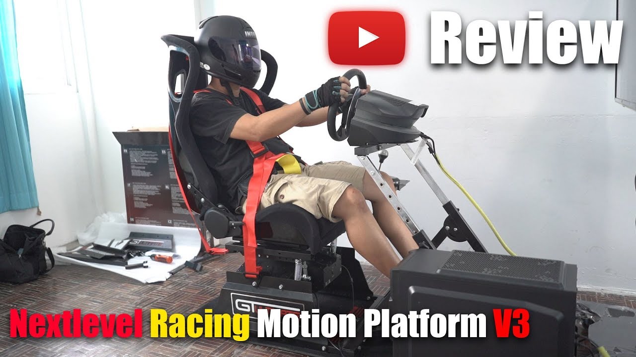 รีวิว: เก้าอี้รถแข่ง Next Level Racing Motion Platform V3 - YouTube