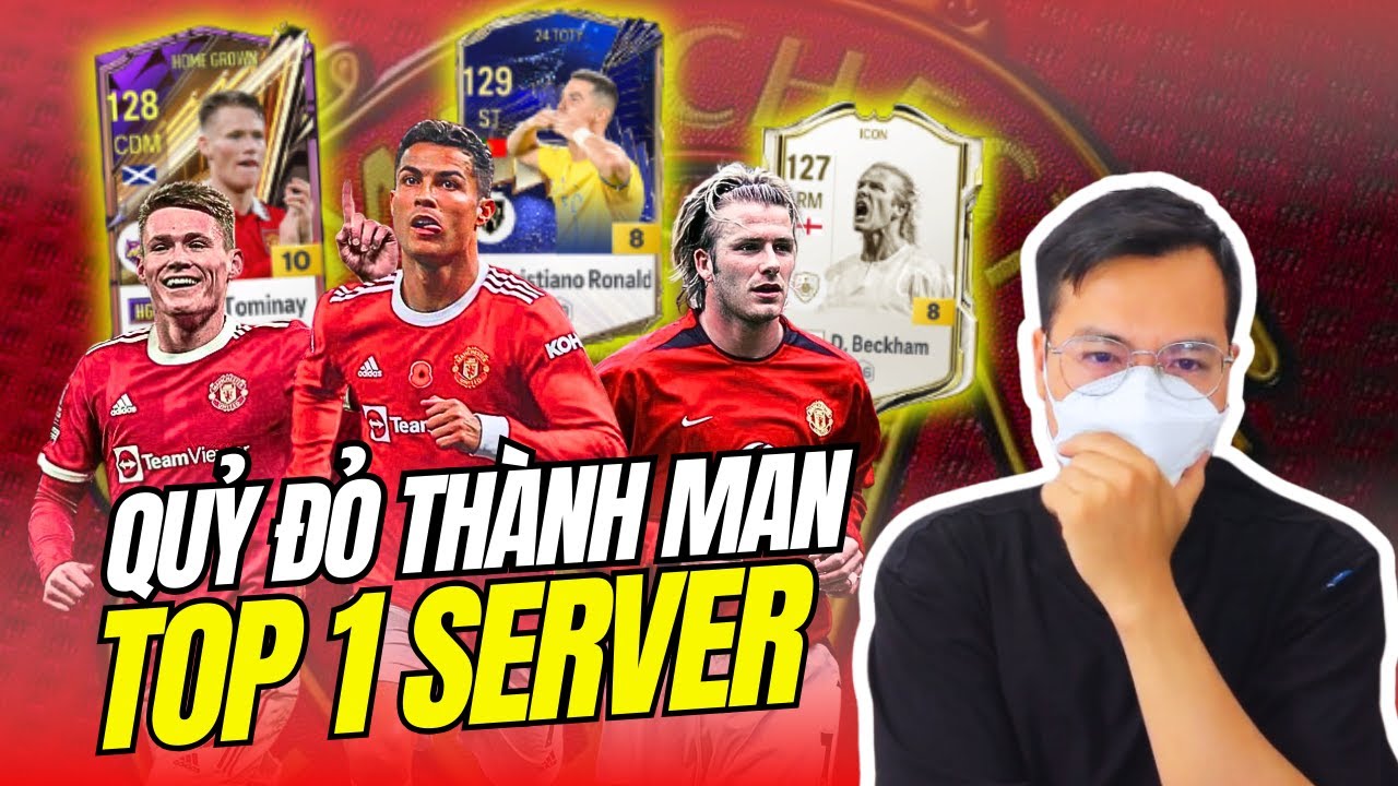 TIZJ REVIEW SIÊU ĐỘI HÌNH MU TOP 1 SERVER,RONALDO 24 TOTY +8 , D ...