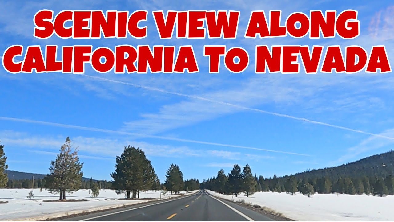 SCENIC VIEW FROM REDDING CALIFORNIA TO RENO NEVADA II STATE ROUTE 44 ...