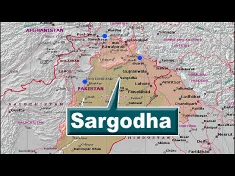 Aerial View of City Sargodha - سرگودھا ( City of Falcons ) - With Drone ...