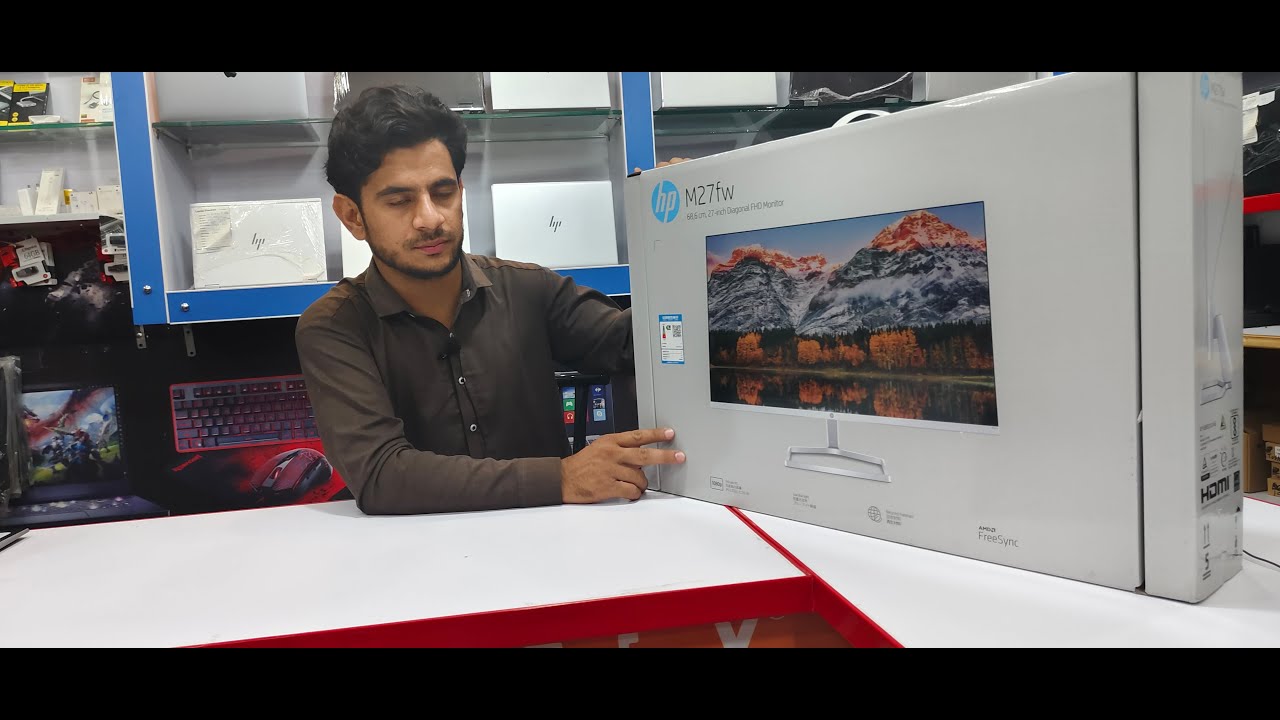 Best Monitor for Video Editing and Photo Editing / HP M27fwa Monitor ...