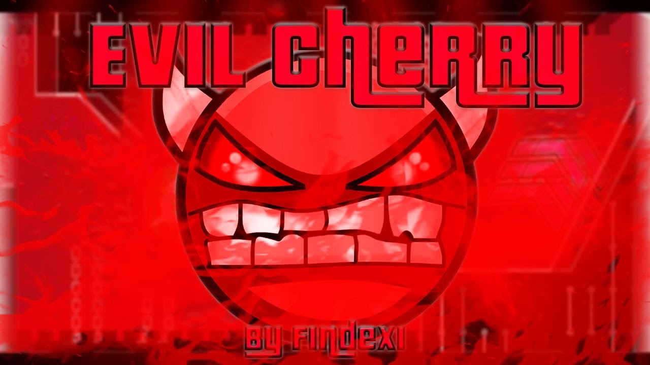 [GD] Evil Cherry 100% All Coins (Easy Demon) - by Findexi - YouTube