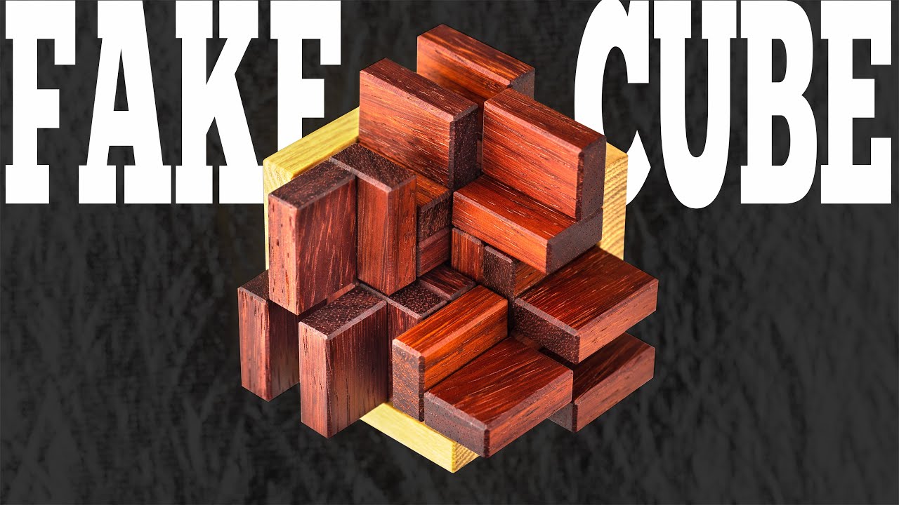 Fake cube, real puzzle. - YouTube