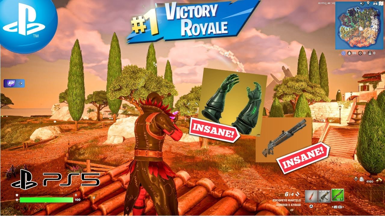 Fortnite Zero Build Victory Royale Solo Full Game - Playstation 5 Slim ...