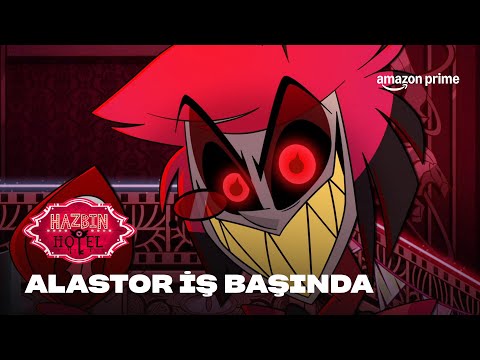Alastor Severler BURAYA 👆🏻 |  Hazbin Hotel | Prime Video Türkiye