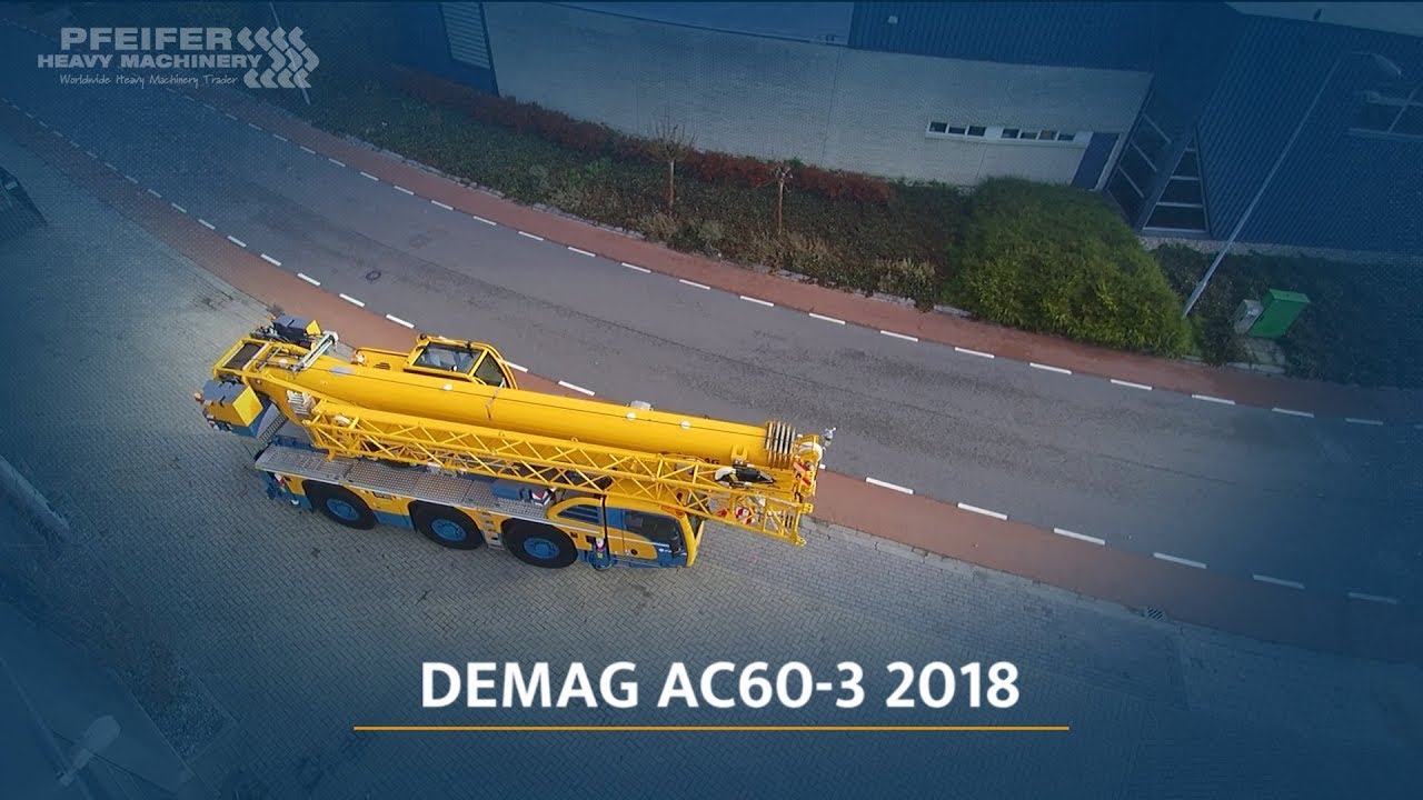 Demag AC60-3 2018 - YouTube