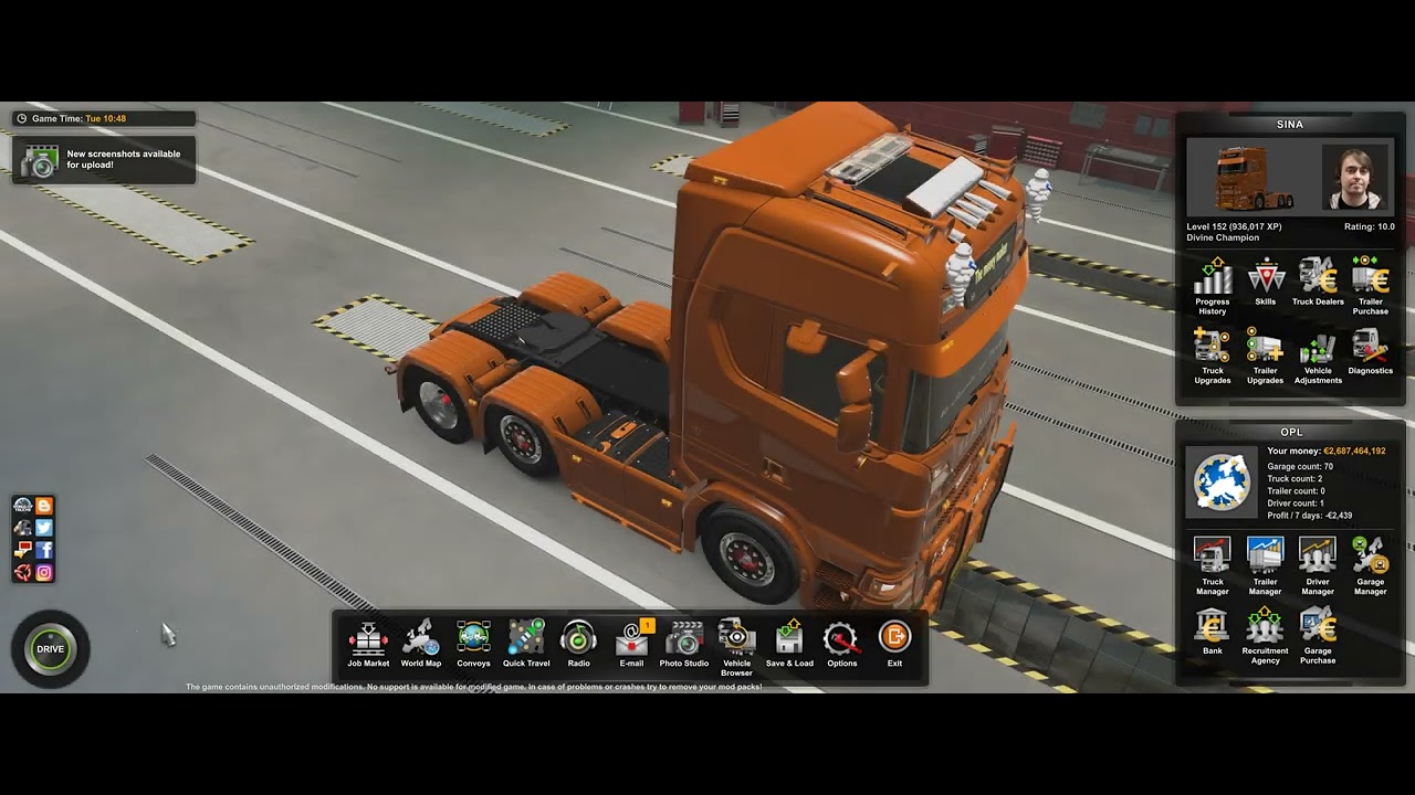 ETS2 Scania Nextgen Lightbox sign - YouTube