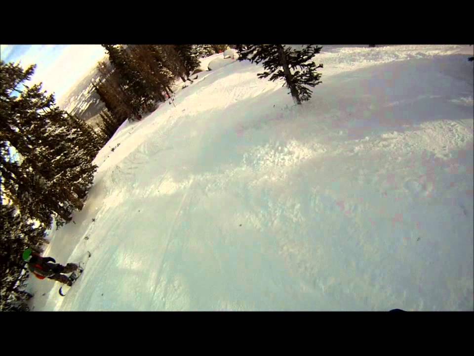 Steep Moguls & Tree Bashing - YouTube