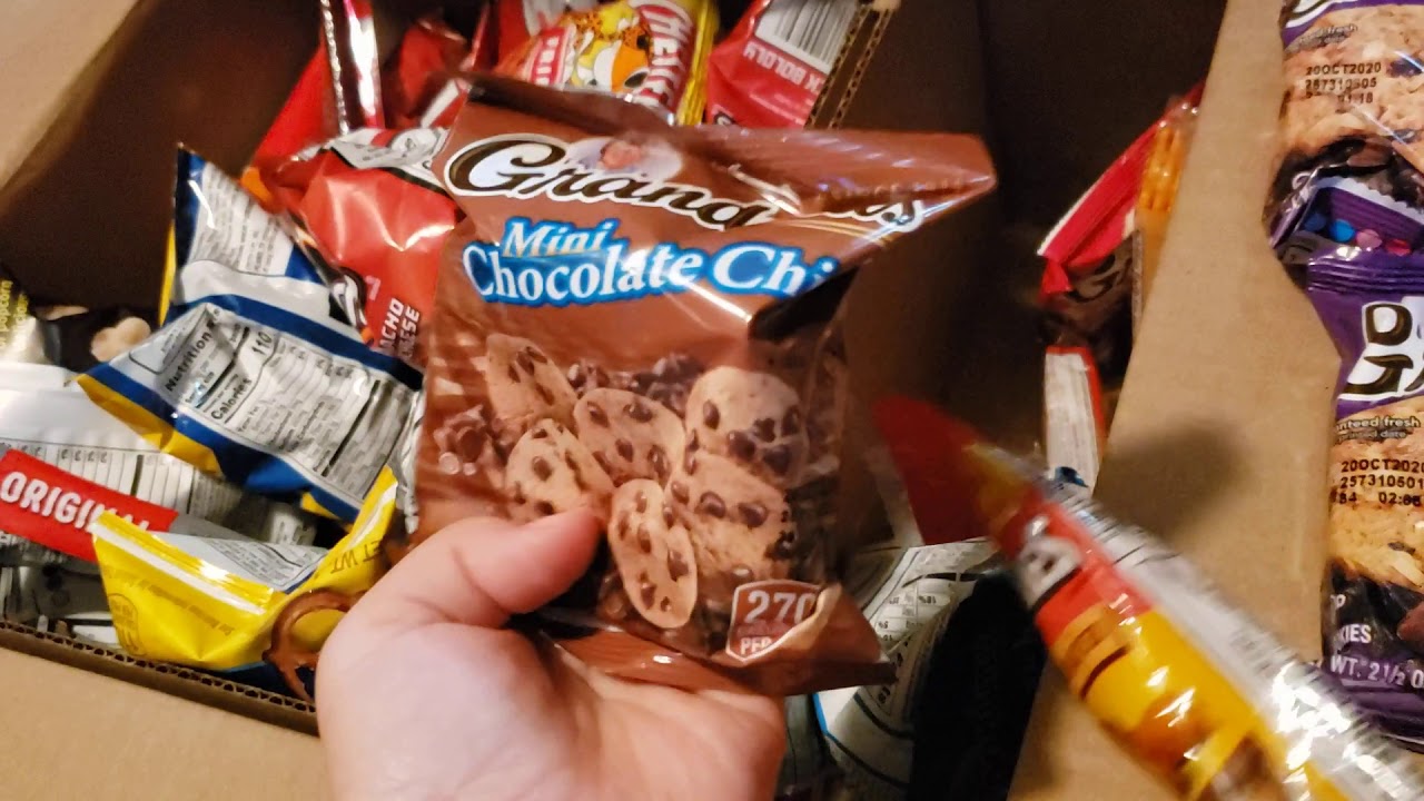 My 40ct ultimate snack care package - YouTube