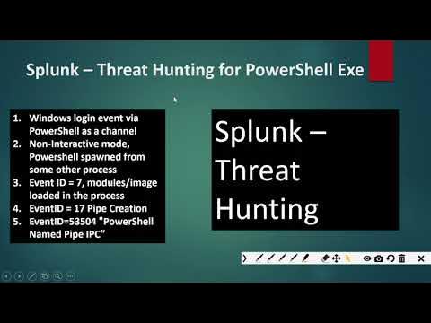 Splunk - Threat Hunting for PowerShell Execution - YouTube