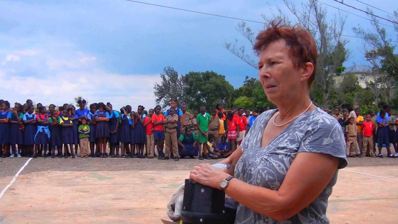 Fencing Demo at Bethabara Primary and Junior High - Mar 2014 - YouTube