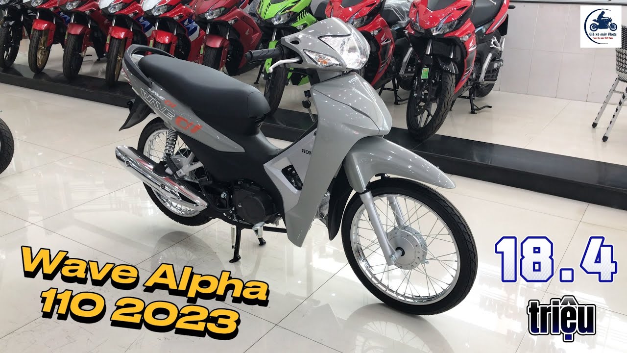 Có nên mua Wave Alpha 110 "XÁM XI MĂNG" ️ 18.4 triệu 1 em Wave Alpha ...