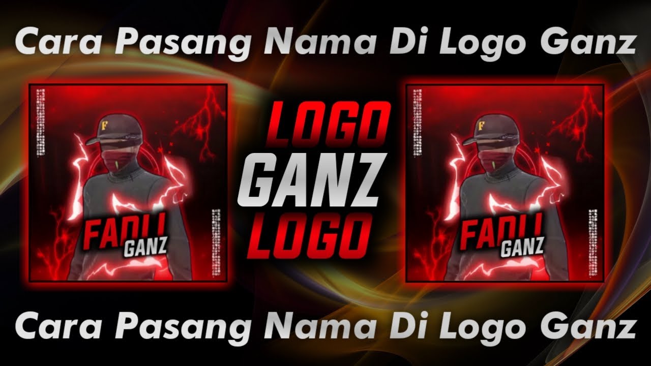 Tutorial Cara Pasang Nama Logo Ganz Menggunakan Pixellab - YouTube