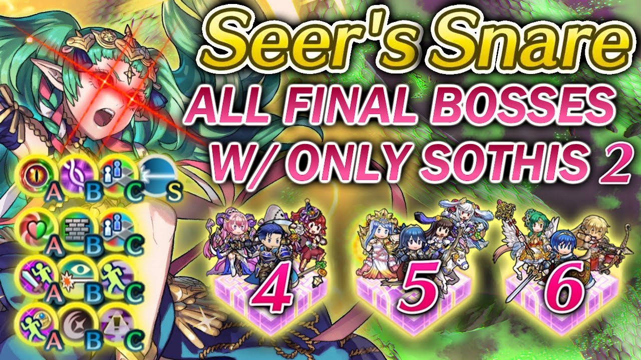 Sothis Solos ALL of Seers Snare final bosses! #2 (Advanced) - YouTube