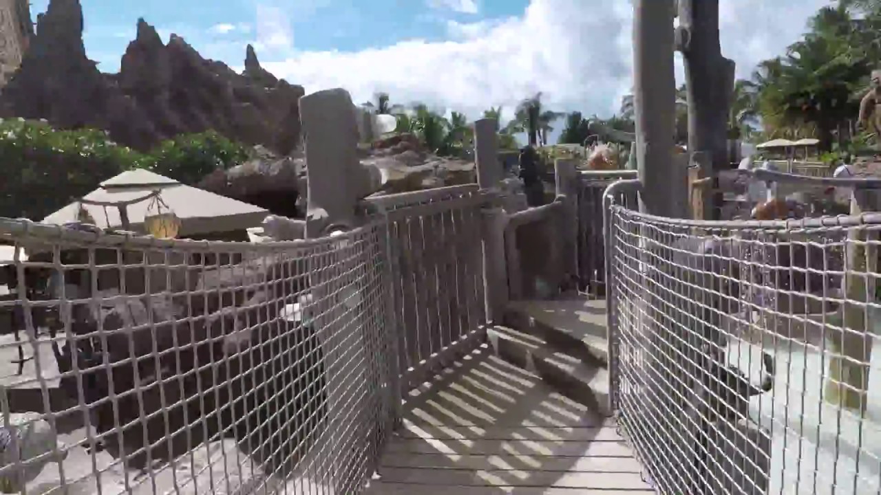 Hawaii Oahu Aulani Menehune Bridge Waterfalls Kids Water Playground ...