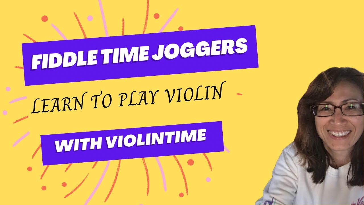 4. Down up Fiddle Time Joggers string crossing practice - YouTube