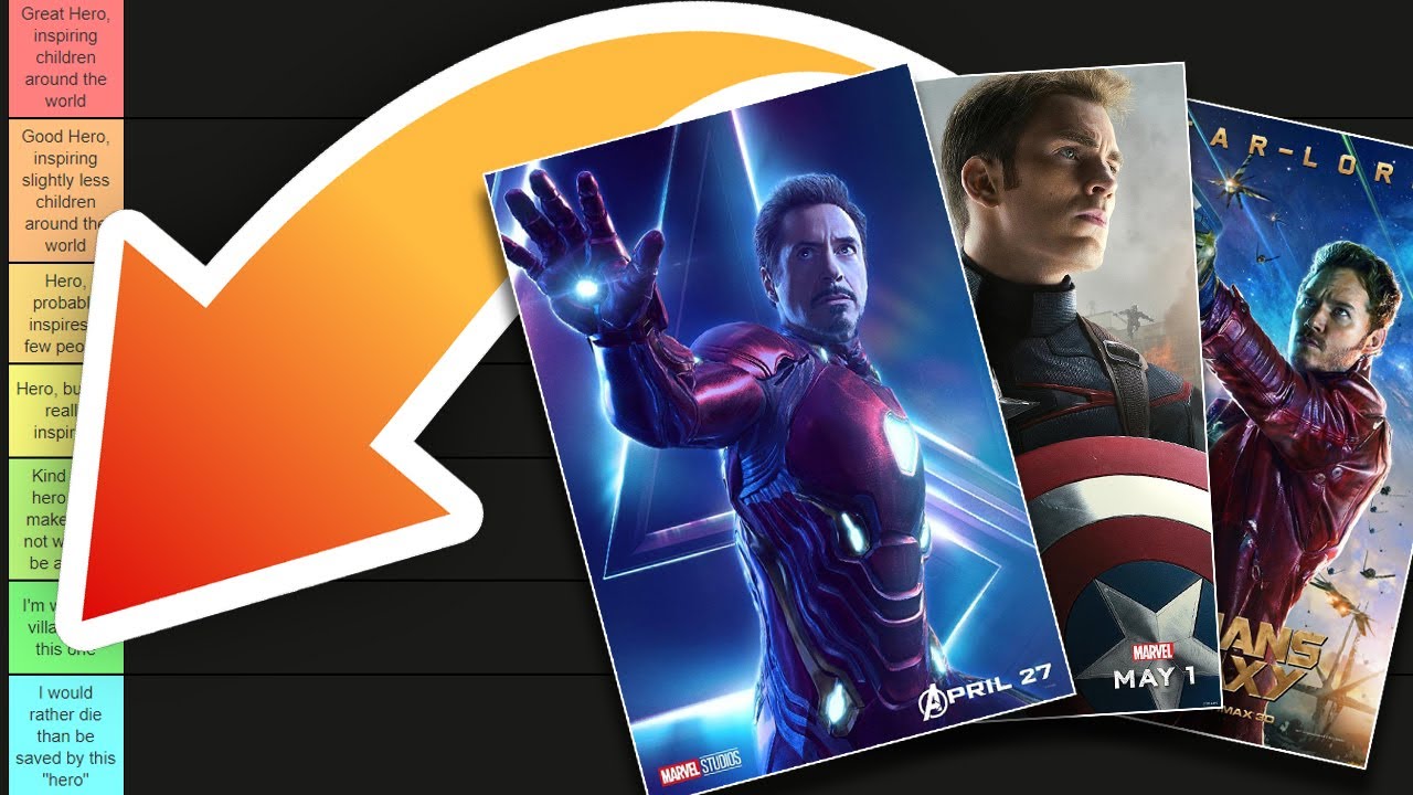 The OFFICIAL MARVEL HERO Tier List - YouTube